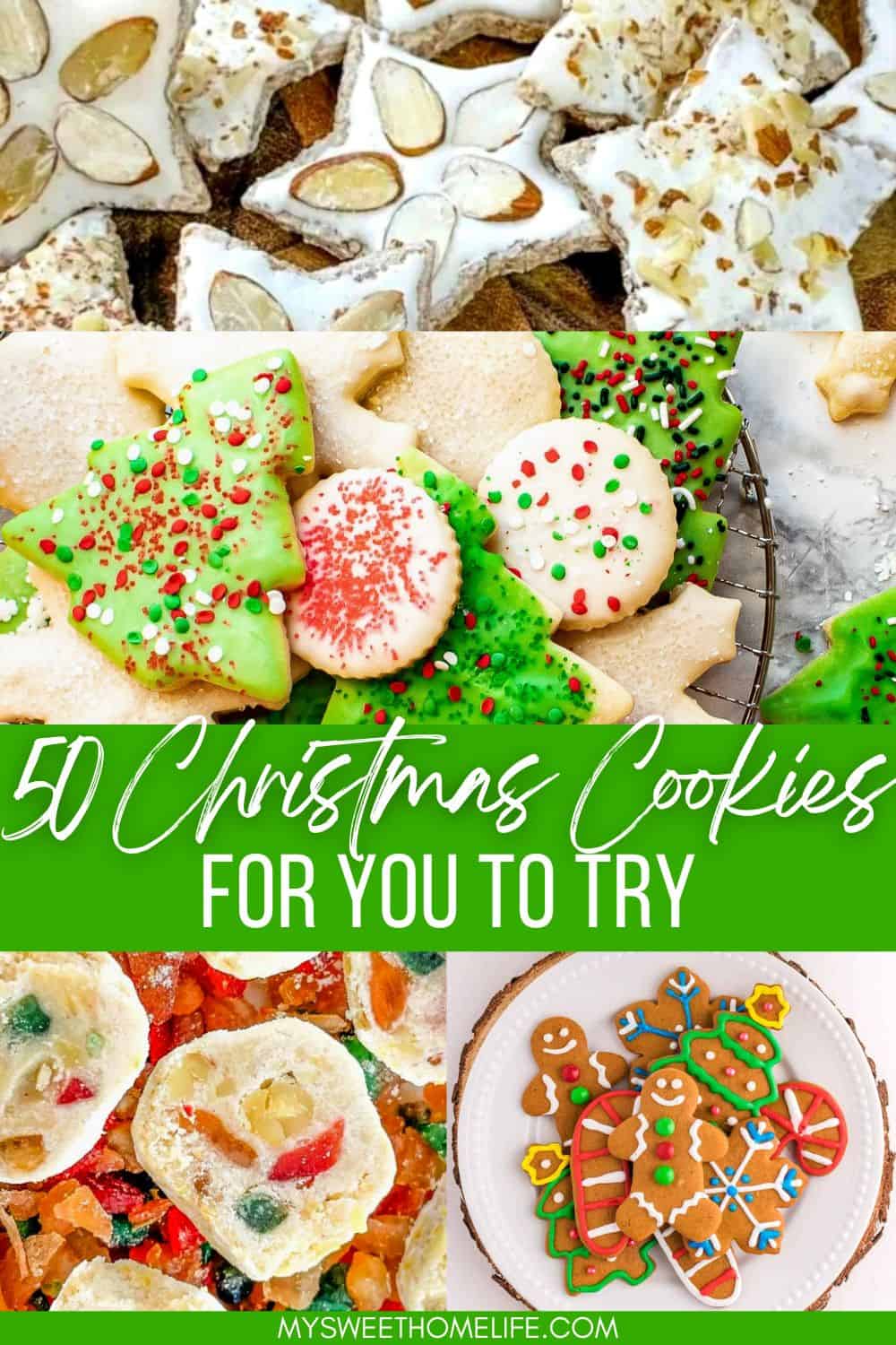 50 delicious Christmas cookies | My Sweet Home Life