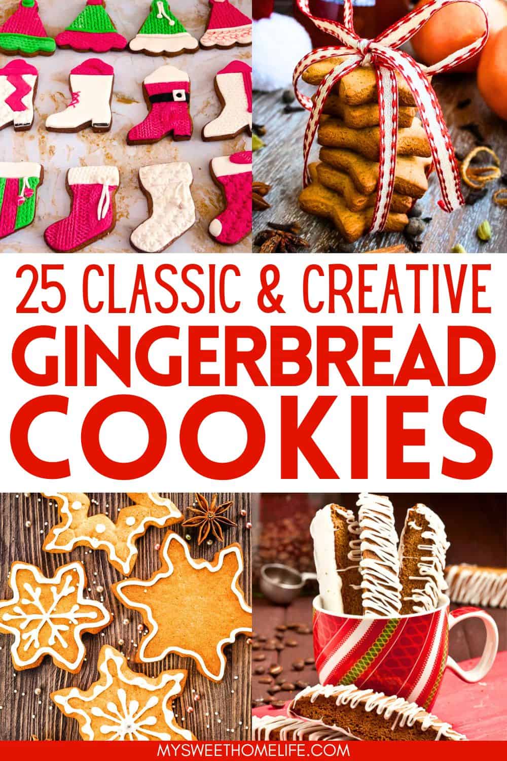 25 classic and creative gingerbread cookies you’ll love | My Sweet Home ...
