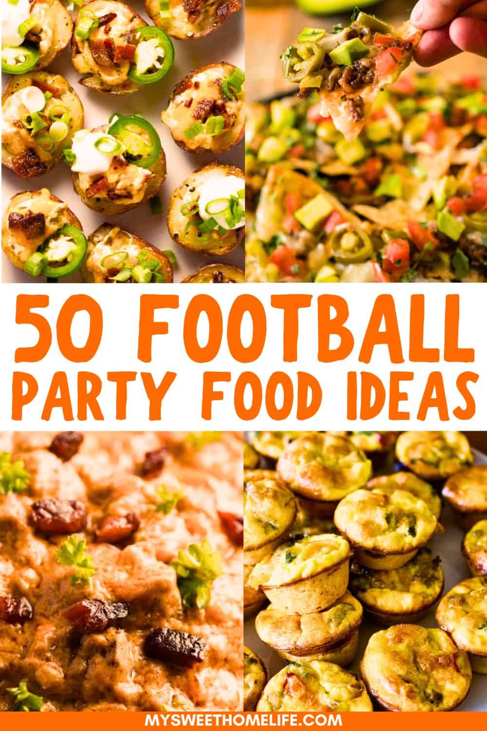50 football party food ideas | My Sweet Home Life